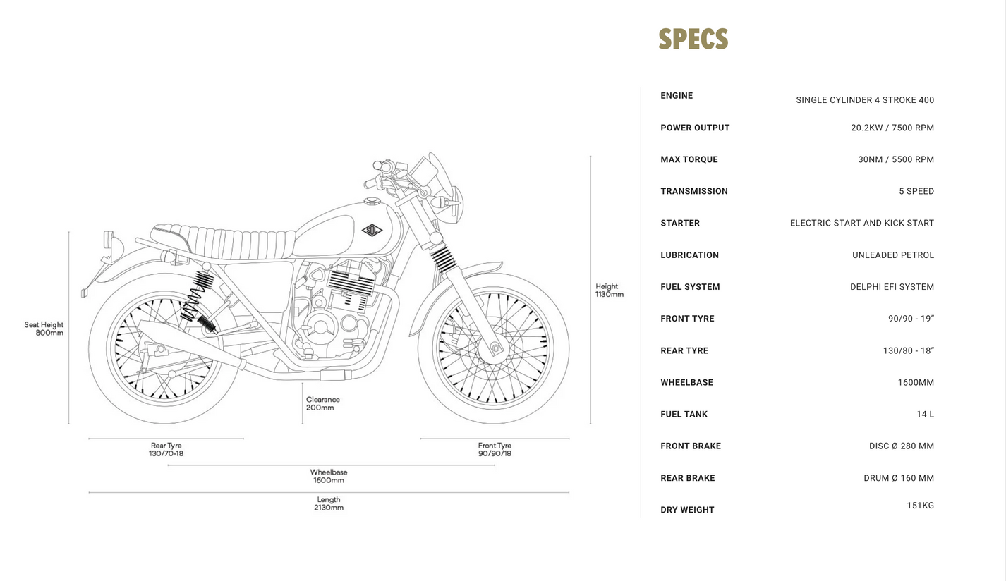 Nemesis 400 MK2 Scrambler – Sol Invictus Motorcycle Co.